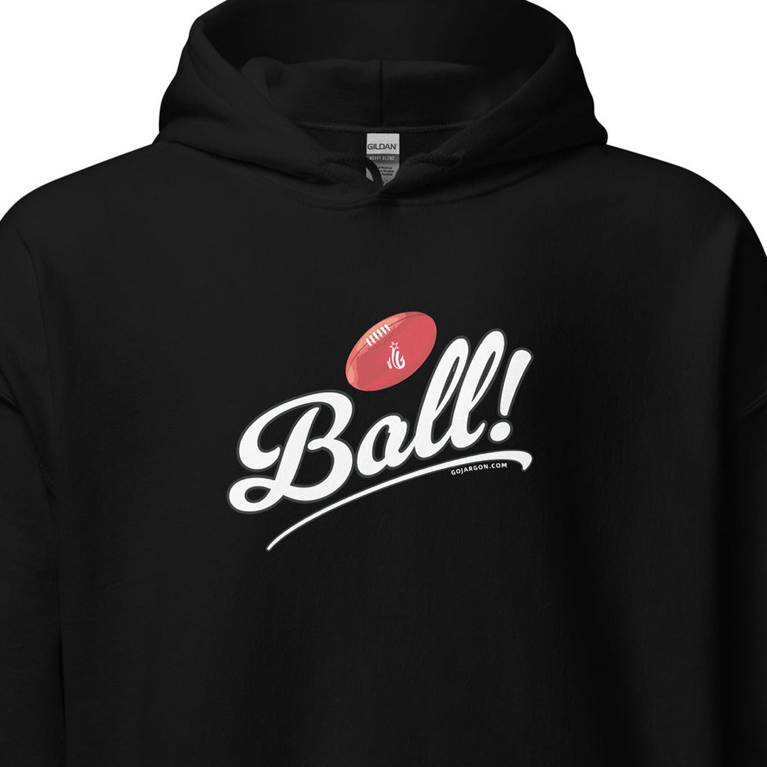 Ball! Holding the Ball Aussie Rules Footy Hoodie, Sweatshirt & T-Shirt ...
