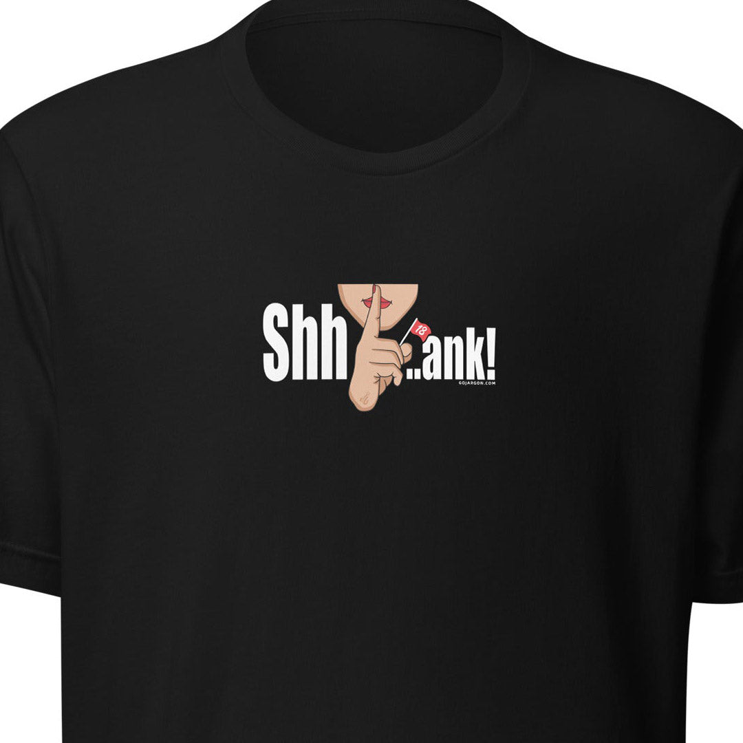 Shhank our cheeky take on the shanks in golf hoodie sweatshirt t-shirt ...